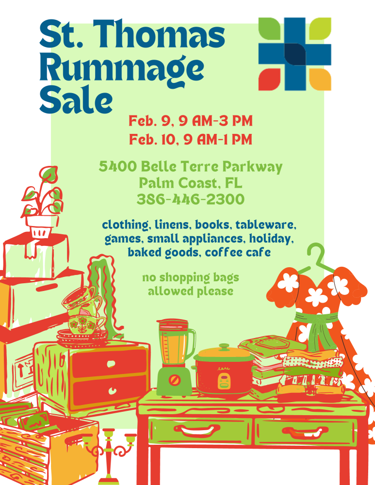 St Thomas Episcopal Church Rummage Sale | FlaglerLive