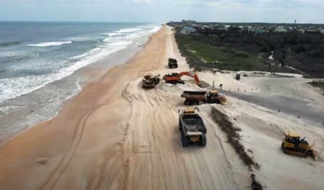 Army Corps Project in Flagler Beach Doubles to $33 Million as Dune ...