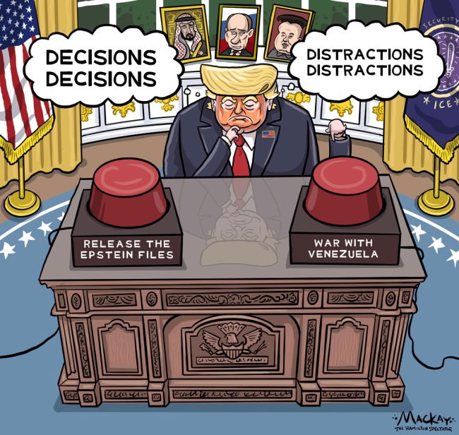The Daily Cartoon and Live Briefing: Wednesday, November 19, 2025 ...