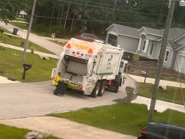 FCC Environmental Begins Trash Pick-Up in Palm Coast | FlaglerLive