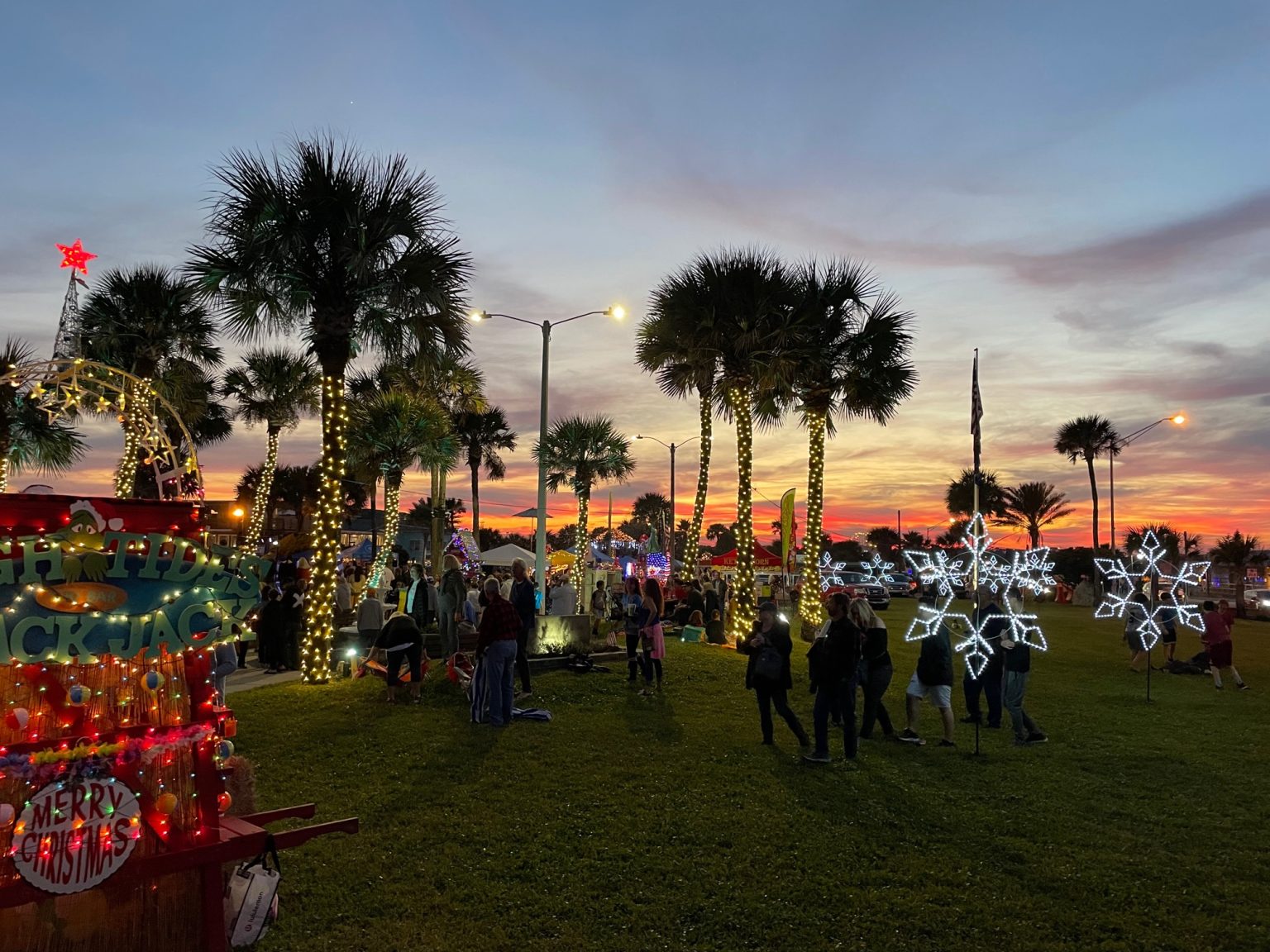 With Bells, Santa and Starry Nights, First Friday Returns in Flagler ...