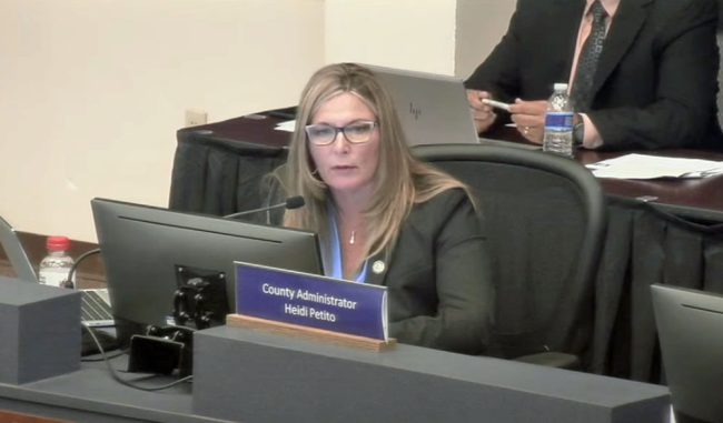 Commission Approves Heidi Petito's Administrator Contract, With a ...
