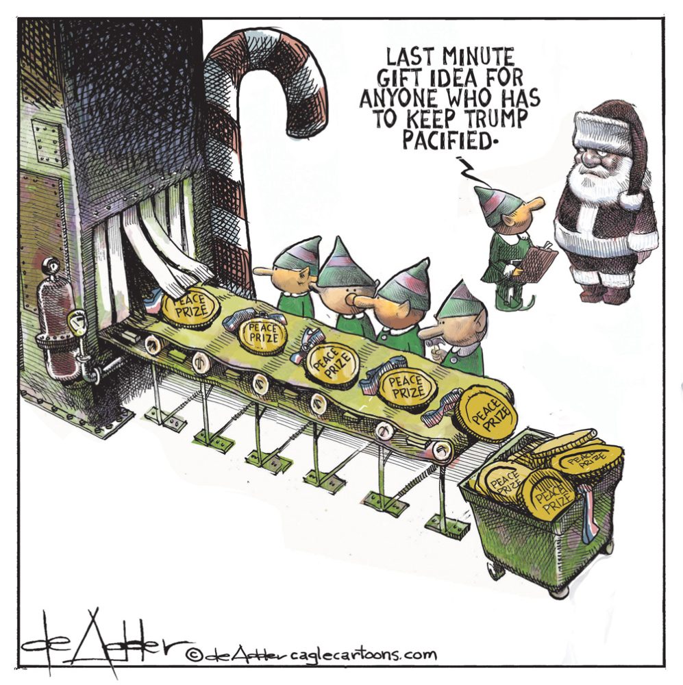 The Daily Cartoon and Live Briefing: Friday, December 12, 2025 ...