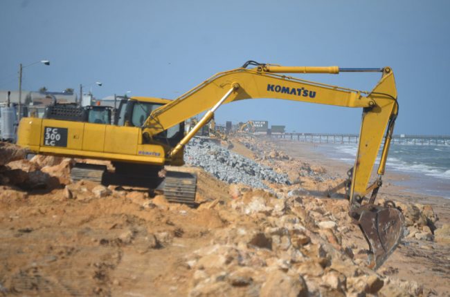 Crews Will Work to Stabilize Rock Revetments in Flagler Beach Starting ...