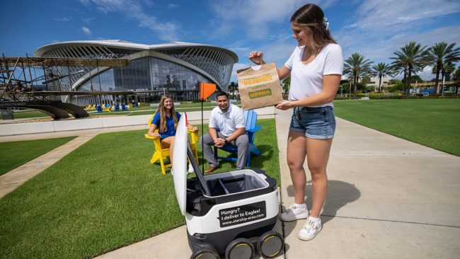 First in Florida, Embry-Riddle Now Offers Robotic Food Deliveries ...
