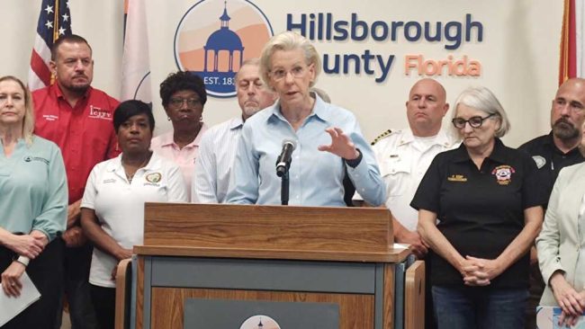 Tampa Mayor Betty Castor: 'We Are In For Over a Century’s Storm Here ...