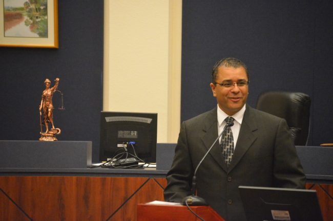 Judge Terence Perkins Takes Over Felony Bench for Dennis Craig in Flagler